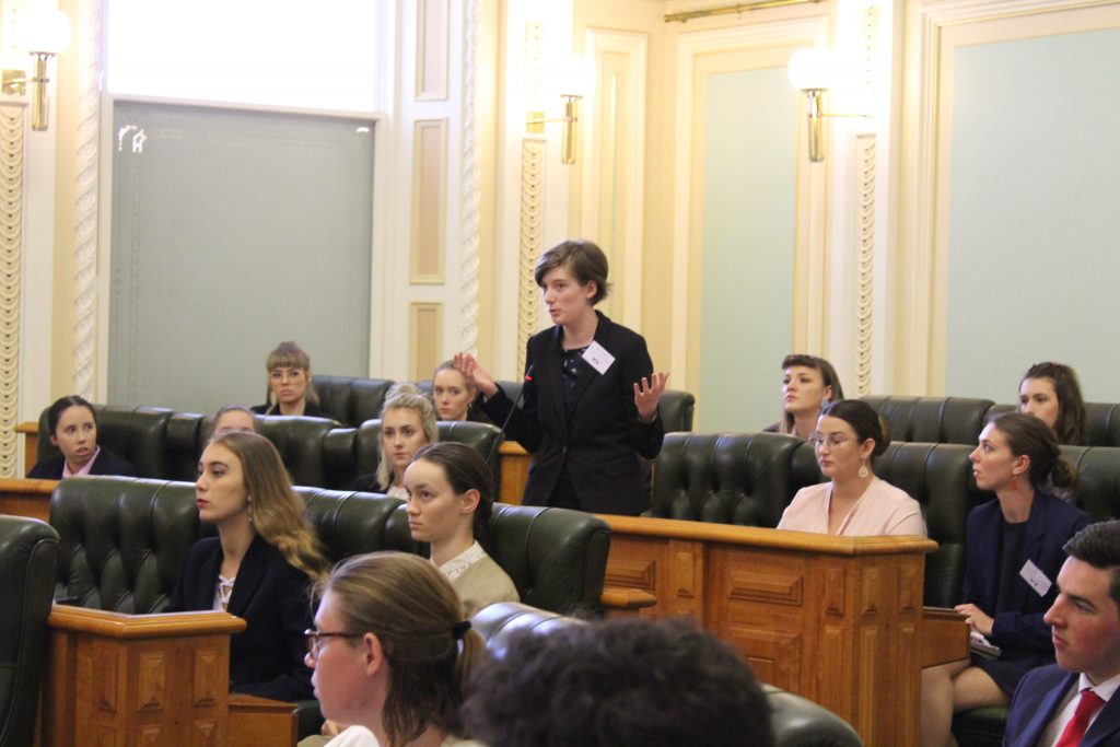 Gladstone’s Sarah Chadwick has taken her seat in the 23rd Youth ...