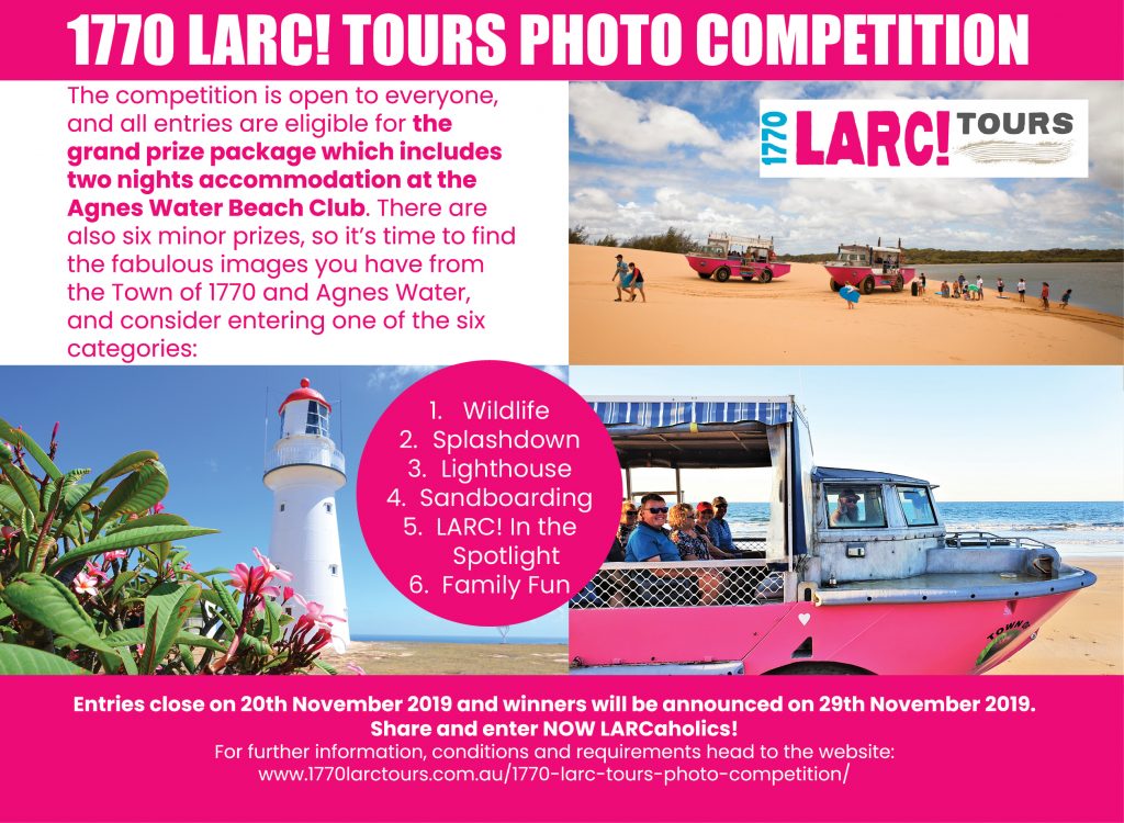 1770 LARC! Tours Photo Competition - Gladstone News