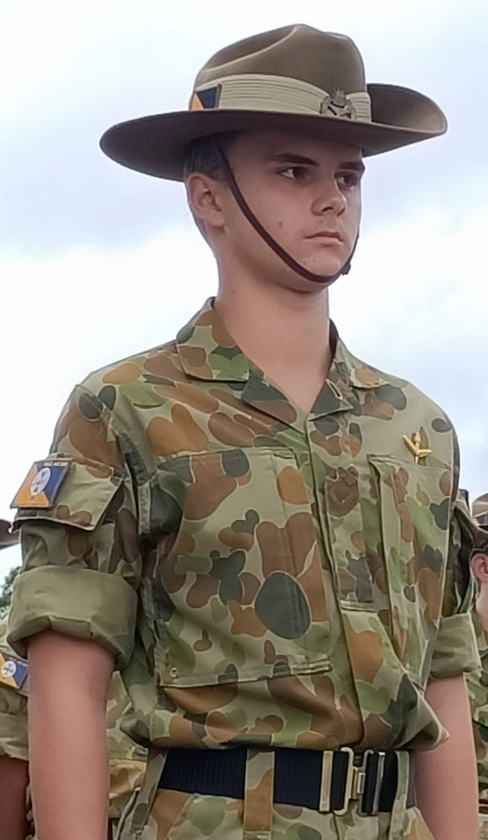 Gladstone’s Cadet Edwards Braves Harsh Conditions For Chief Of Army ...