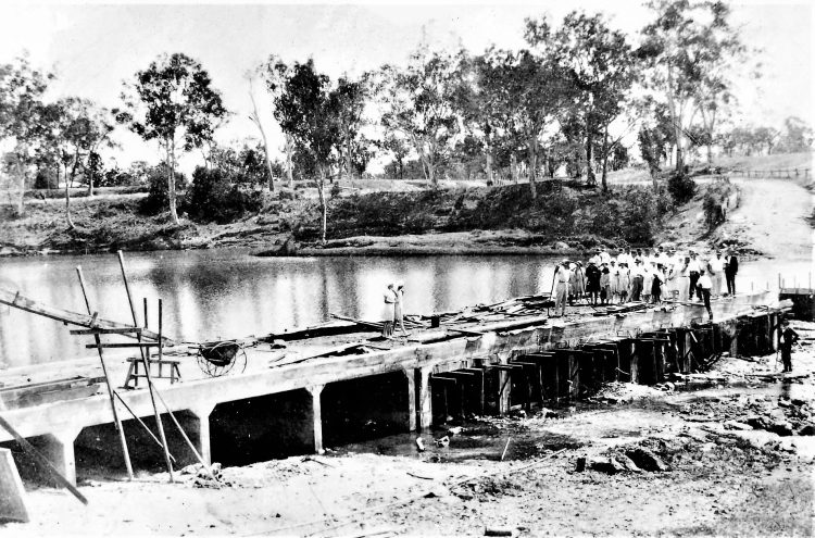Here In History - First bridge at Calliope River - Gladstone News