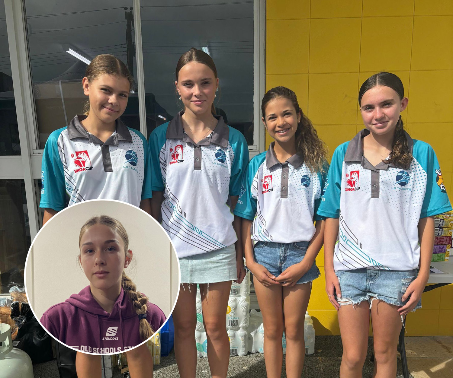 Gladstone's Rising Stars: U14 Girls Set to Shine at Singapore's Singa ...