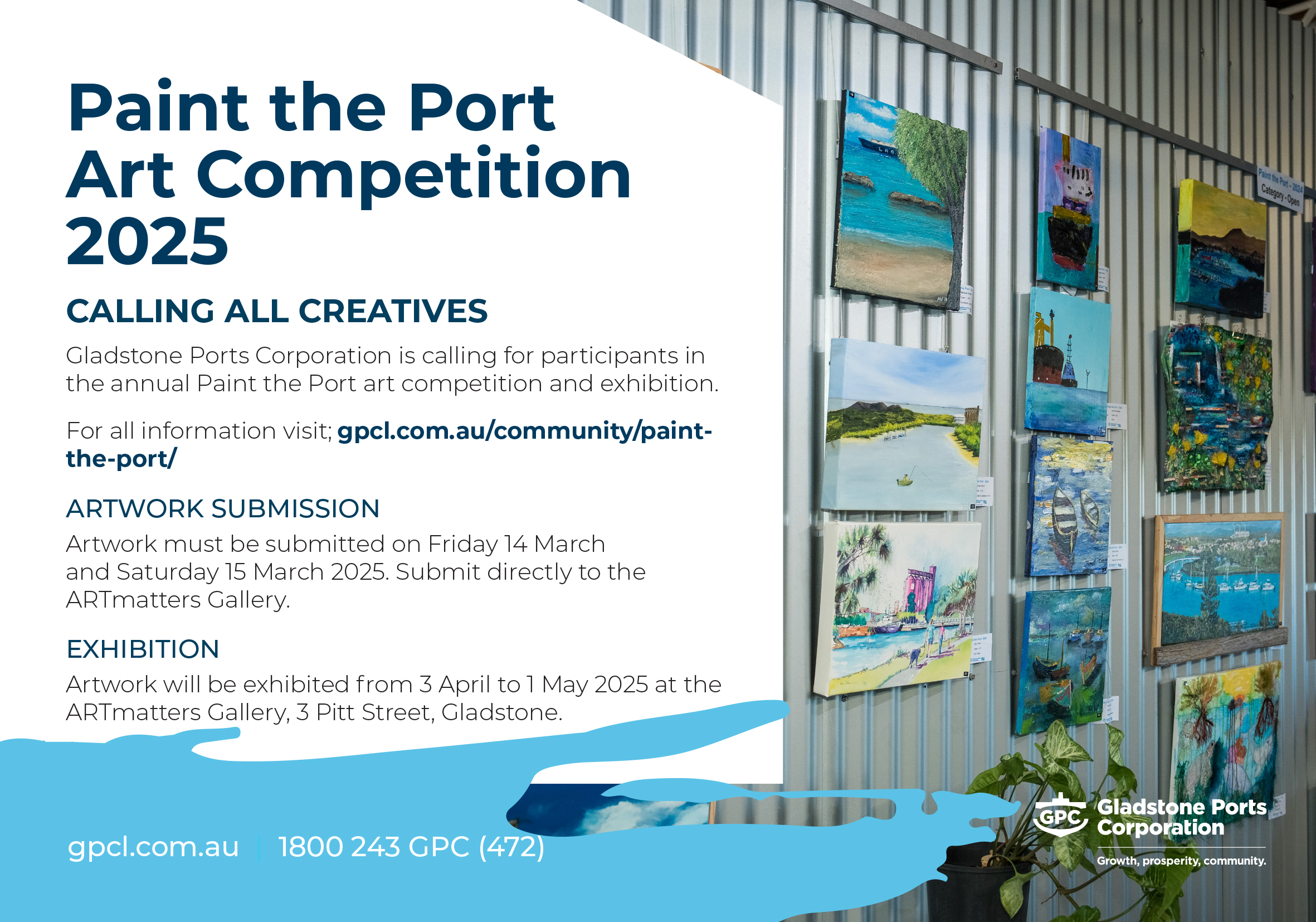 Paint the Port Art Competition 2025 - Gladstone News
